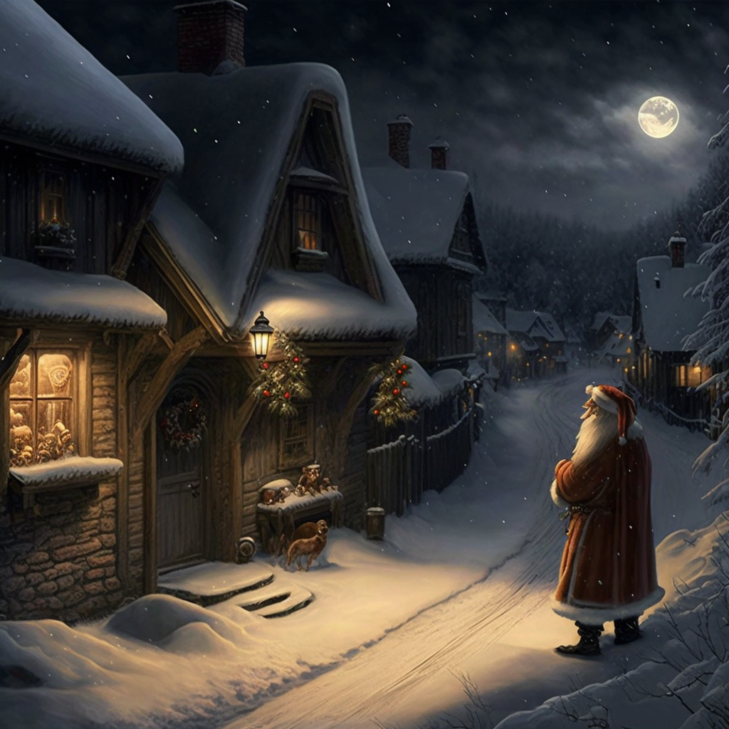 Comment le Père Noël parvient-il à entrer dans les maisons sans être vu ...